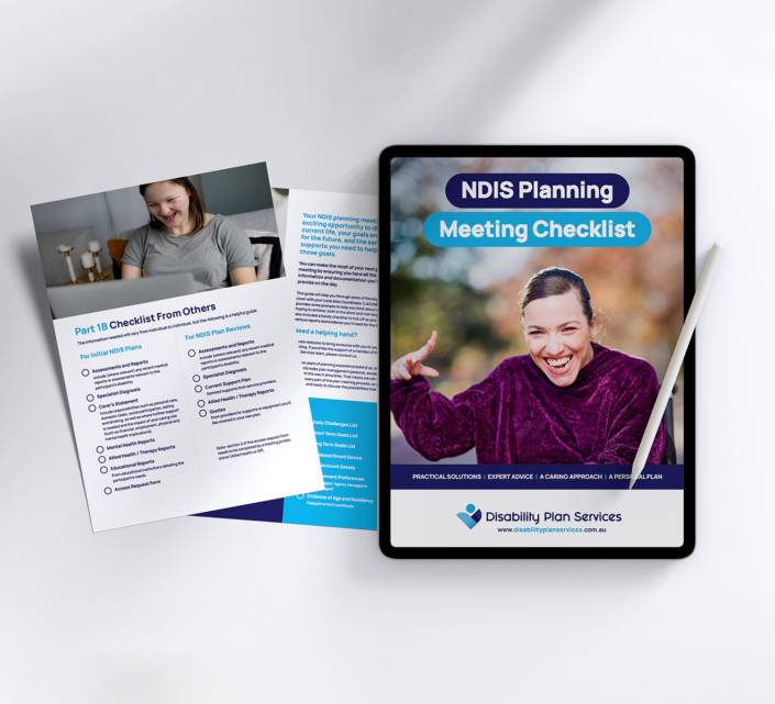 NDIS Plan Meeting Checklist - Disability Plan Services